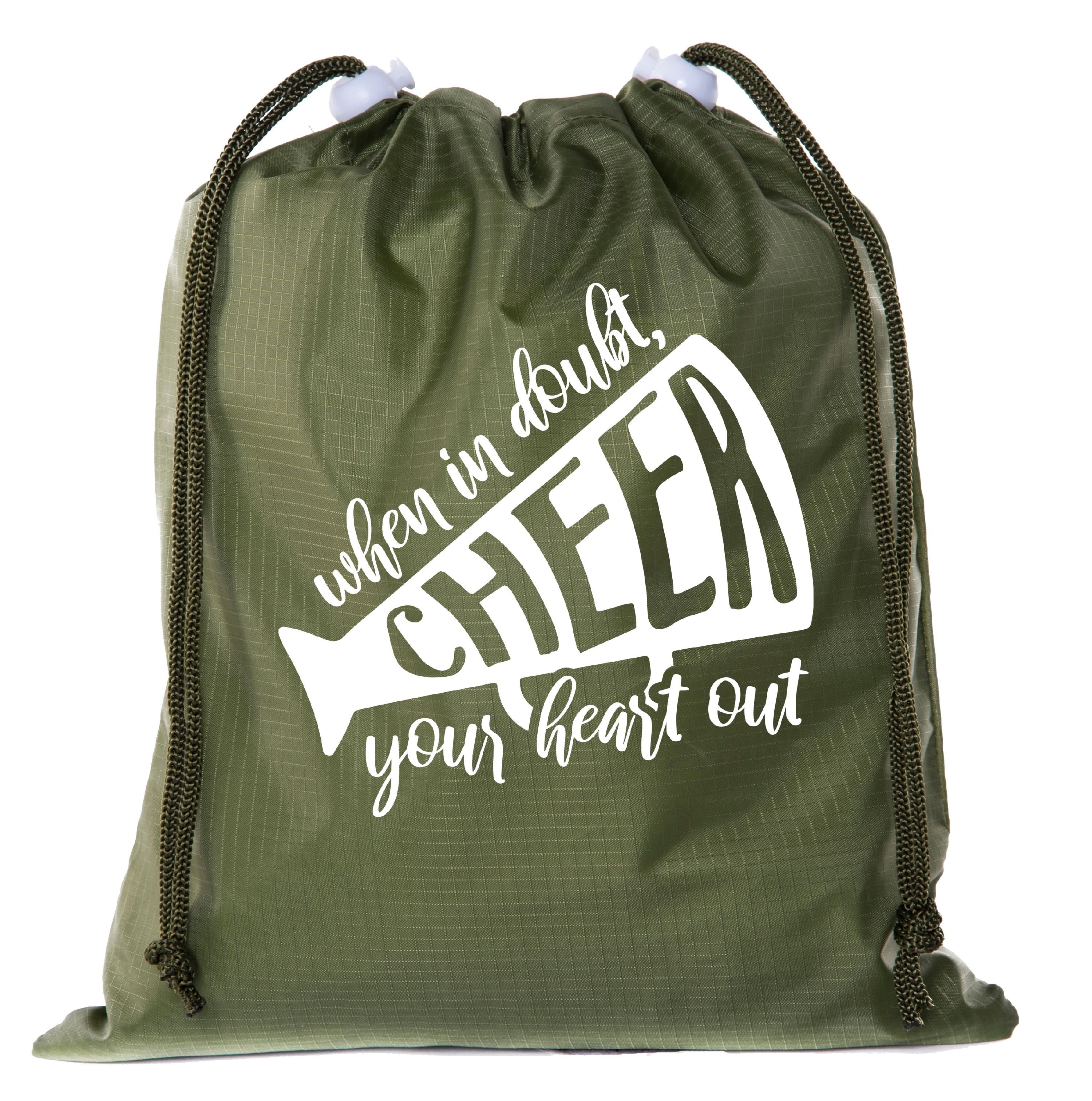 Mini Cheer Drawstring Bag Pom and Cheer Goodie Bag Team Cheer and Pom ...