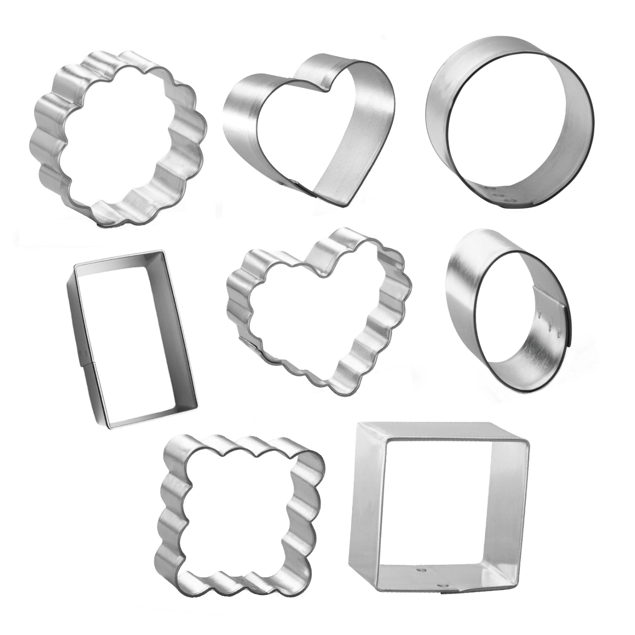 Mini Chocolate Box Shapes 8 Piece Cookie Cutter Set - The Cookie Cutter ...