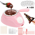 Mini Chocolate Melting Pot, Fondue Fountain, Warmer Machine for Milk ...