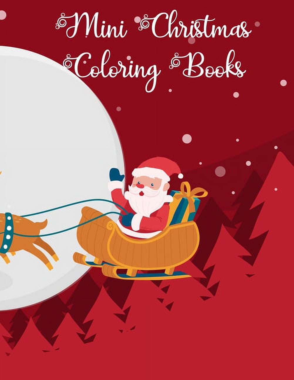 Mini Christmas Coloring Books: Mini Christmas Coloring Books, Christmas ...