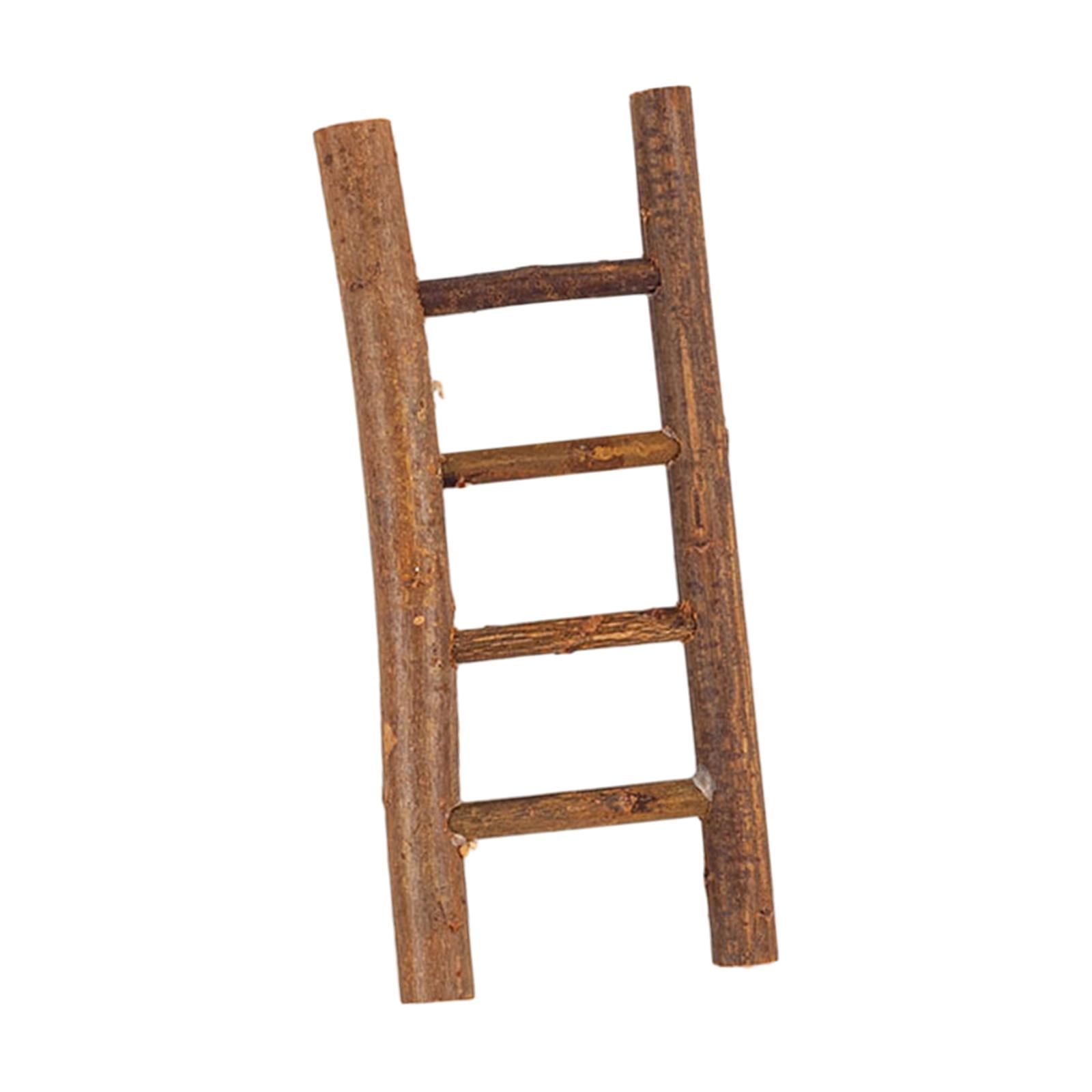 Mini Christmas Ladder Tiny Ladder Scene Layout Miniatures Artwork ...