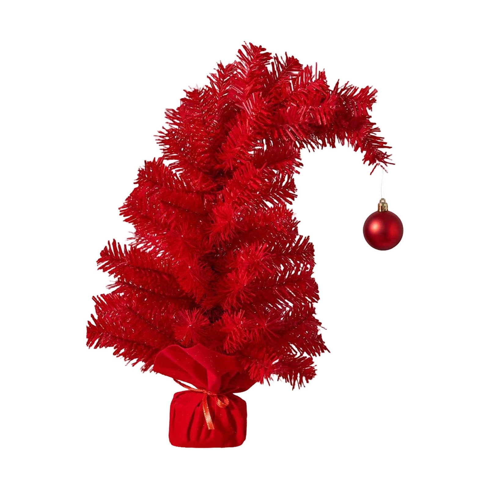 Mini Christmas Tree Artificial Separate Tabletop Trees with Spray ...