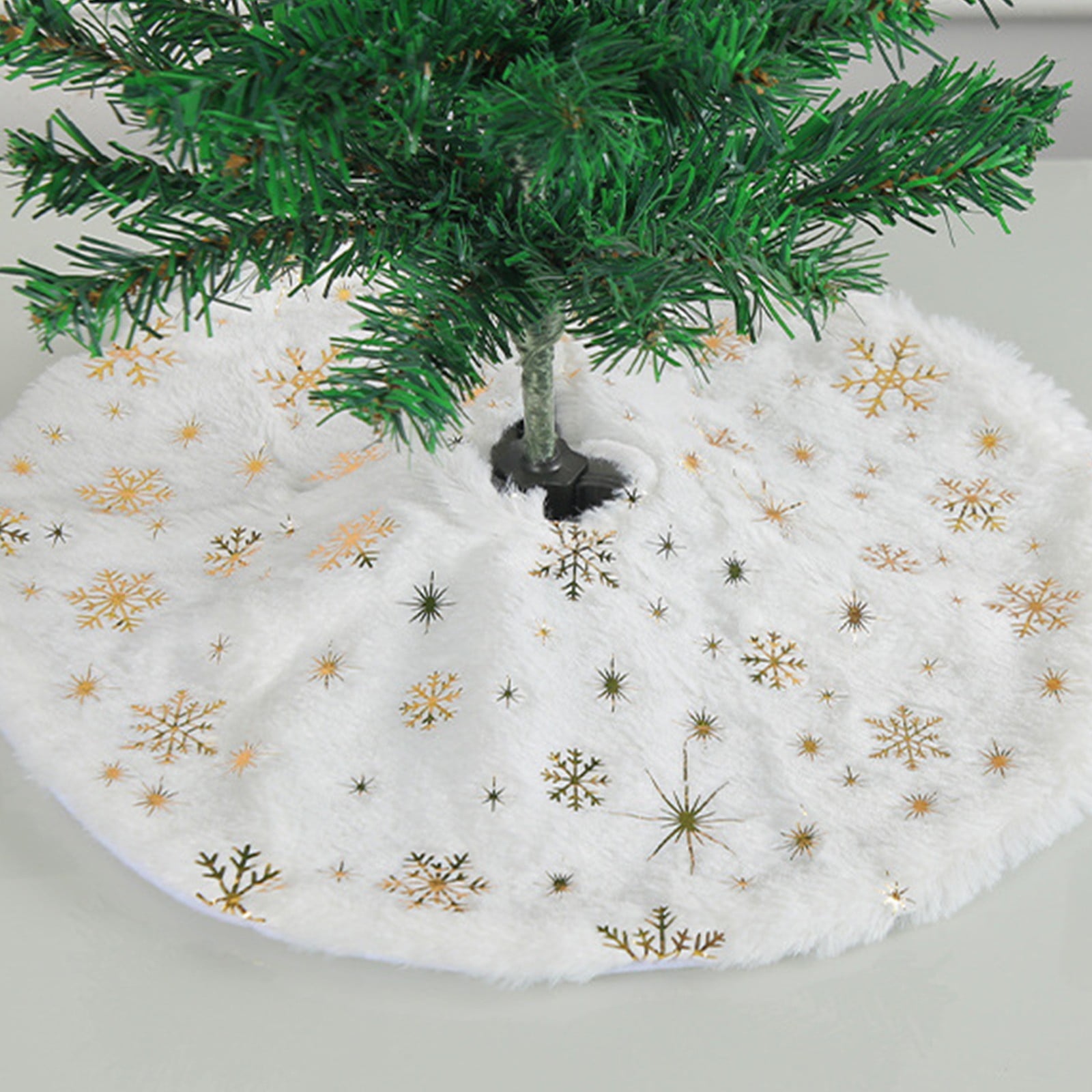 Mini Christmas Tree Skirt, Holiday Party New Year Home Decor Xmas Tree ...