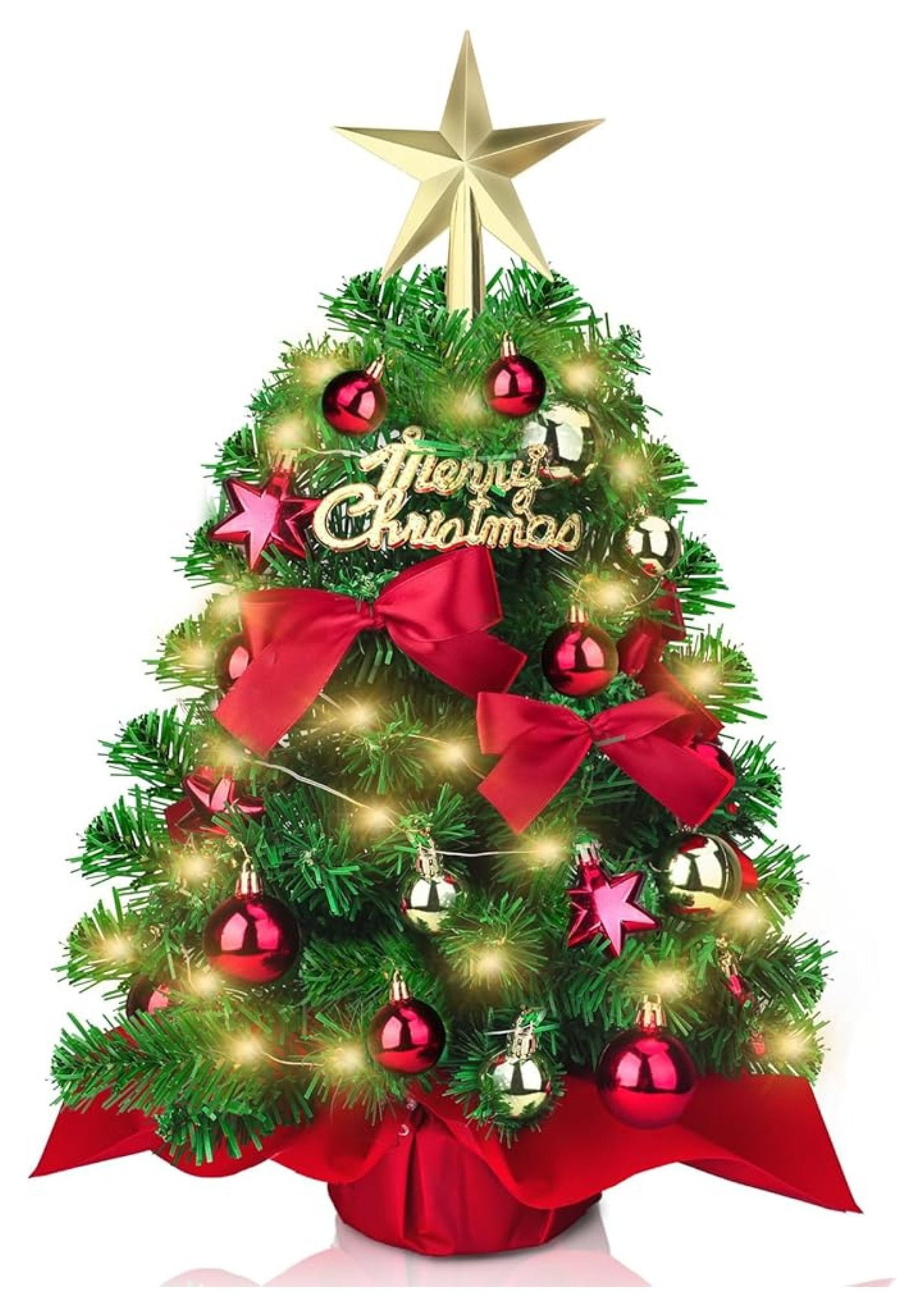 Mini Christmas Tree, Small Christmas Little Tree, Table top Tree 20 ...