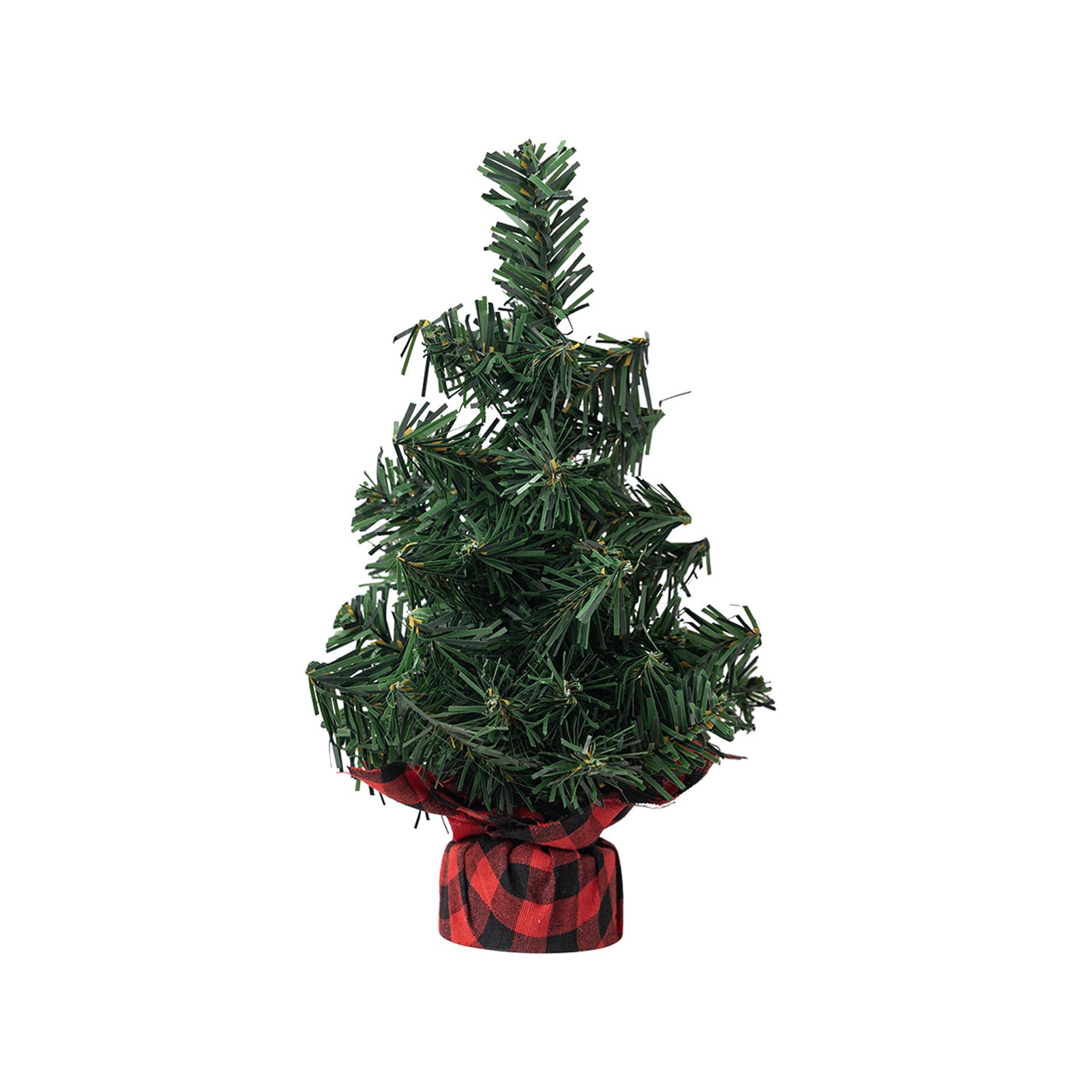 Mini Christmas Tree Small Tabletop Christmas Tree with Cloth Bag Base ...