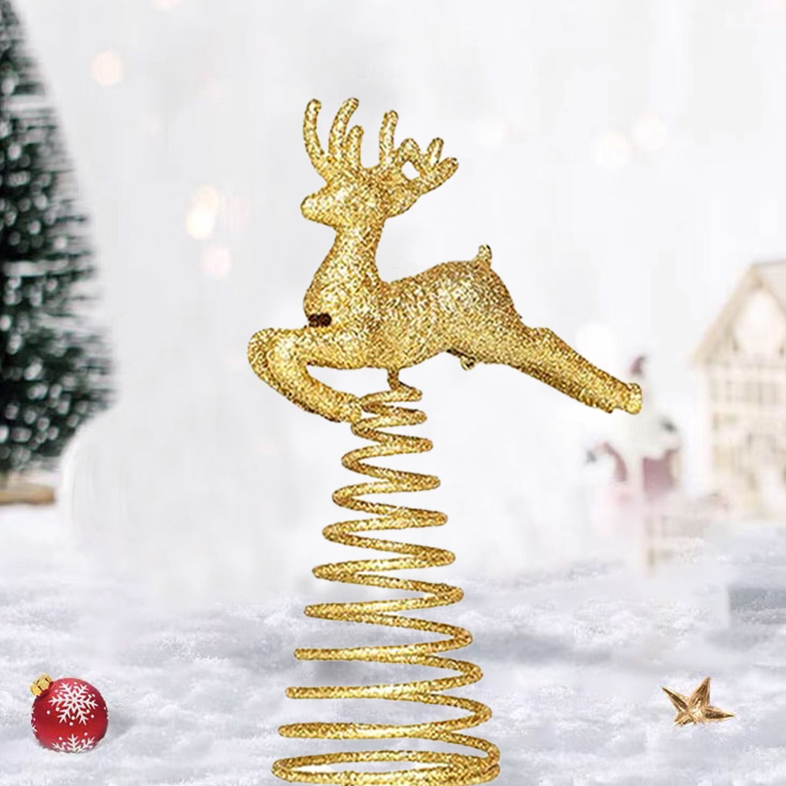 Mini Christmas Tree Topper Star 1.77 and 2.36 Inch Mini Tree Topper ...