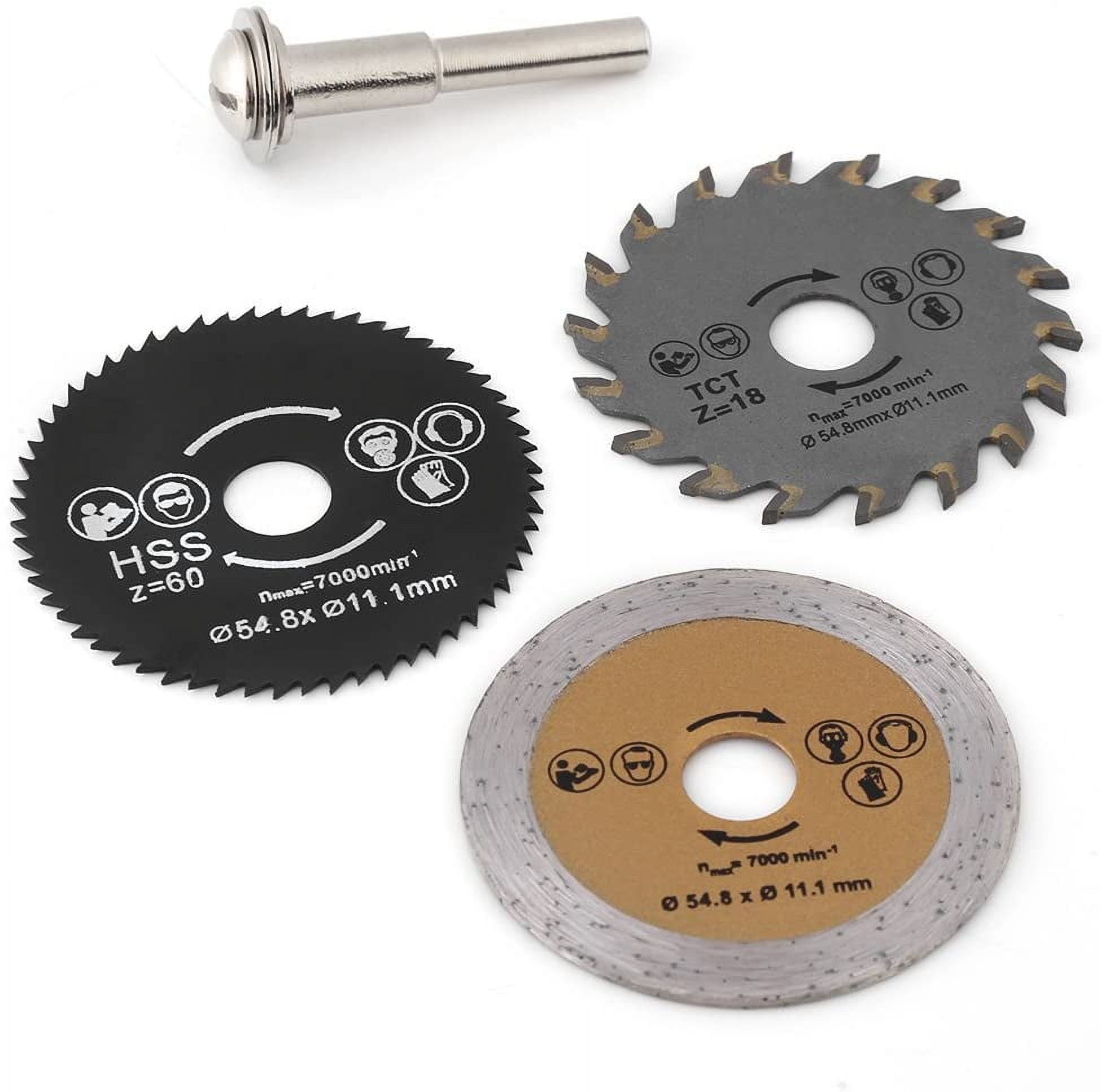 Mini Circular Saw Blades Rotary Cutting Blade Wood Cutting Disc Tool ...