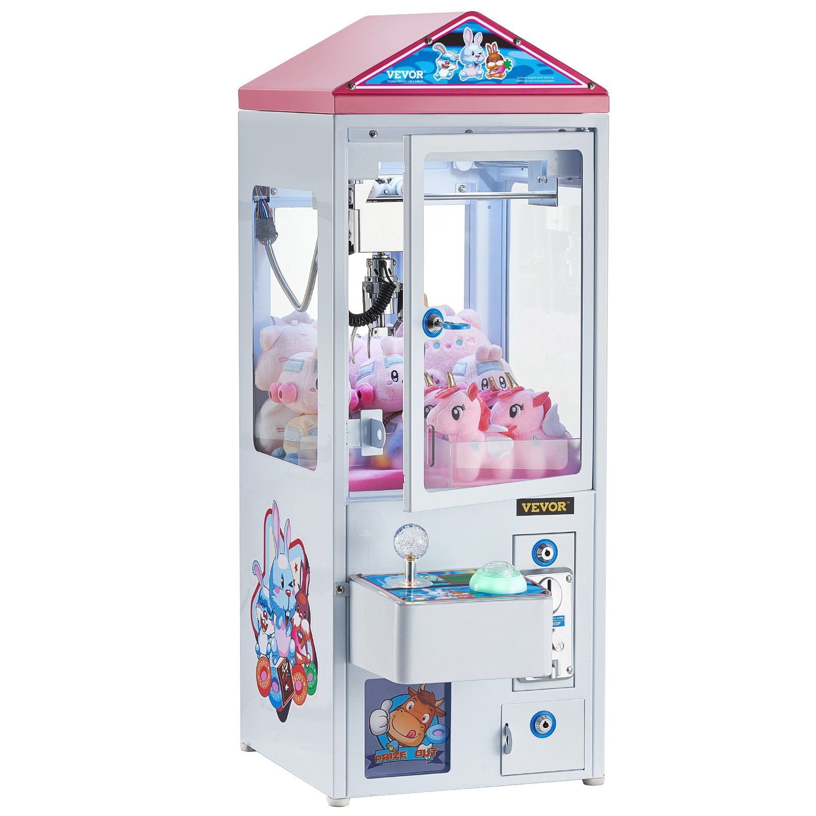 Mini Claw Crane Game Machine with Candy Prizes - Interactive Arcade ...