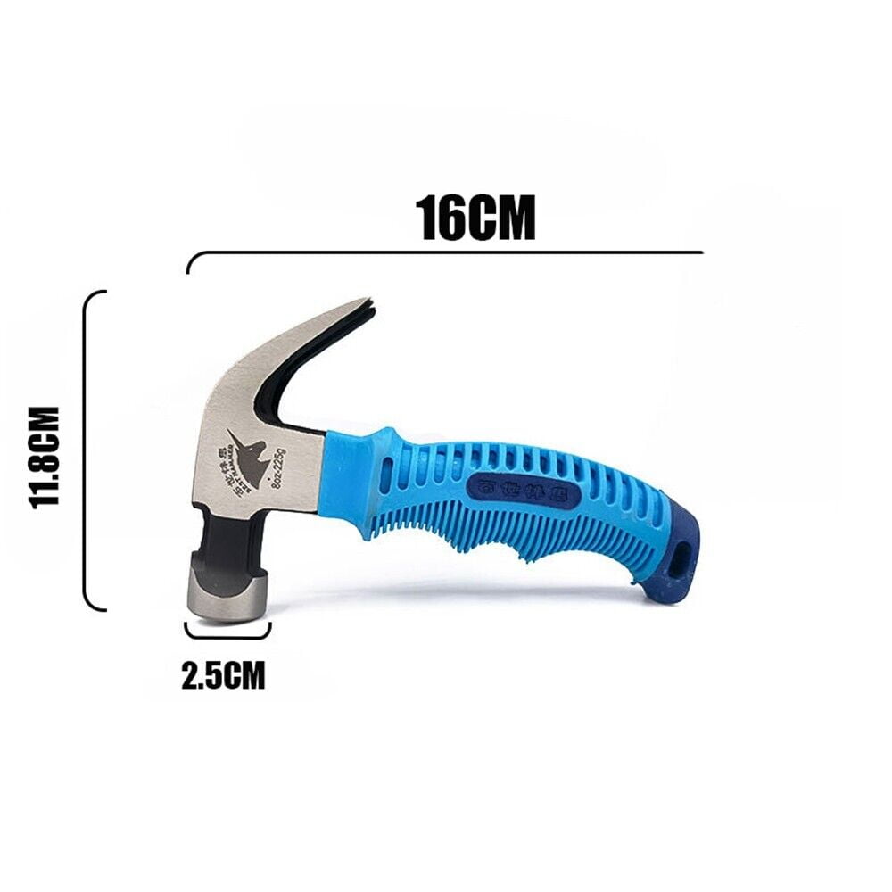 Mini Claw Hammer High Hardness Non Slip Handle Woodworking Steel ...