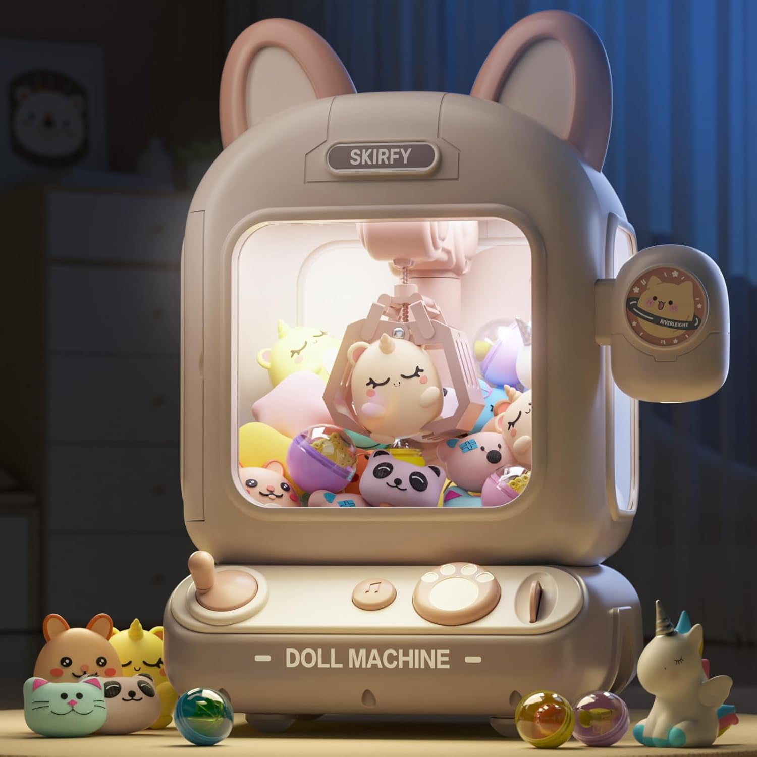 Mini Claw Machine for Kids,Vending Machine, Prize Dispenser Toys for ...