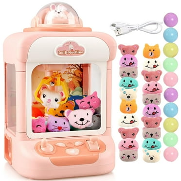 Arcade Claw Machine with Free 20 Random Dolls - Fun Claw Game for Kids ...