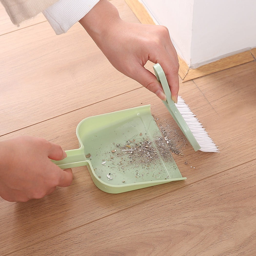Mini Cleaning Brush & Dustpan Cleaning Tools Brush Pole Mini Dustpan ...