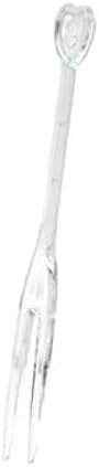 Mini Clear Plastic Pick – Disposable Cocktail Toothpicks for Appetizers ...