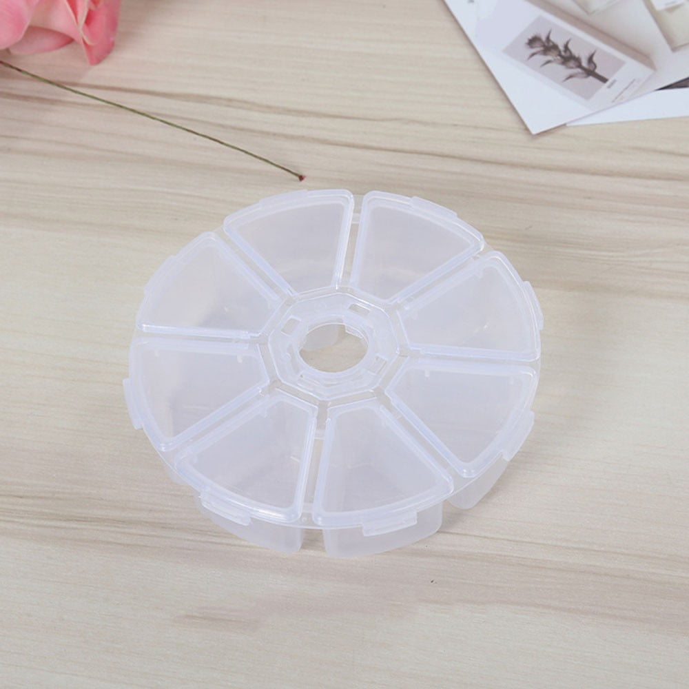 Mini Clear Plastic Storage Box Jewelry Tool Craft Container Beads ...
