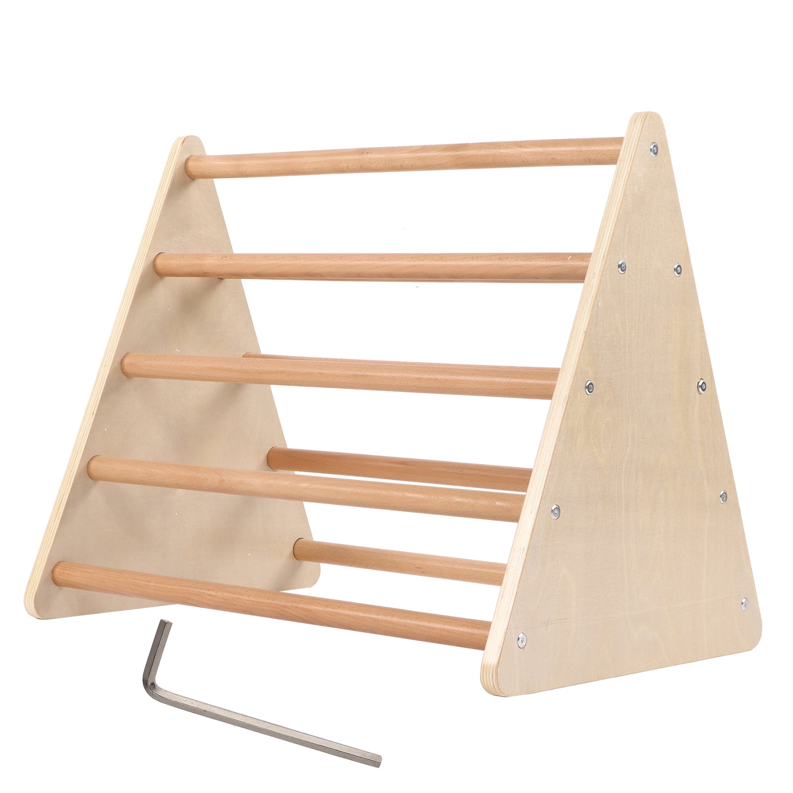 Mini Climbing Triangle, Lockable Wooden Ladder Arch For Climbing Birch ...