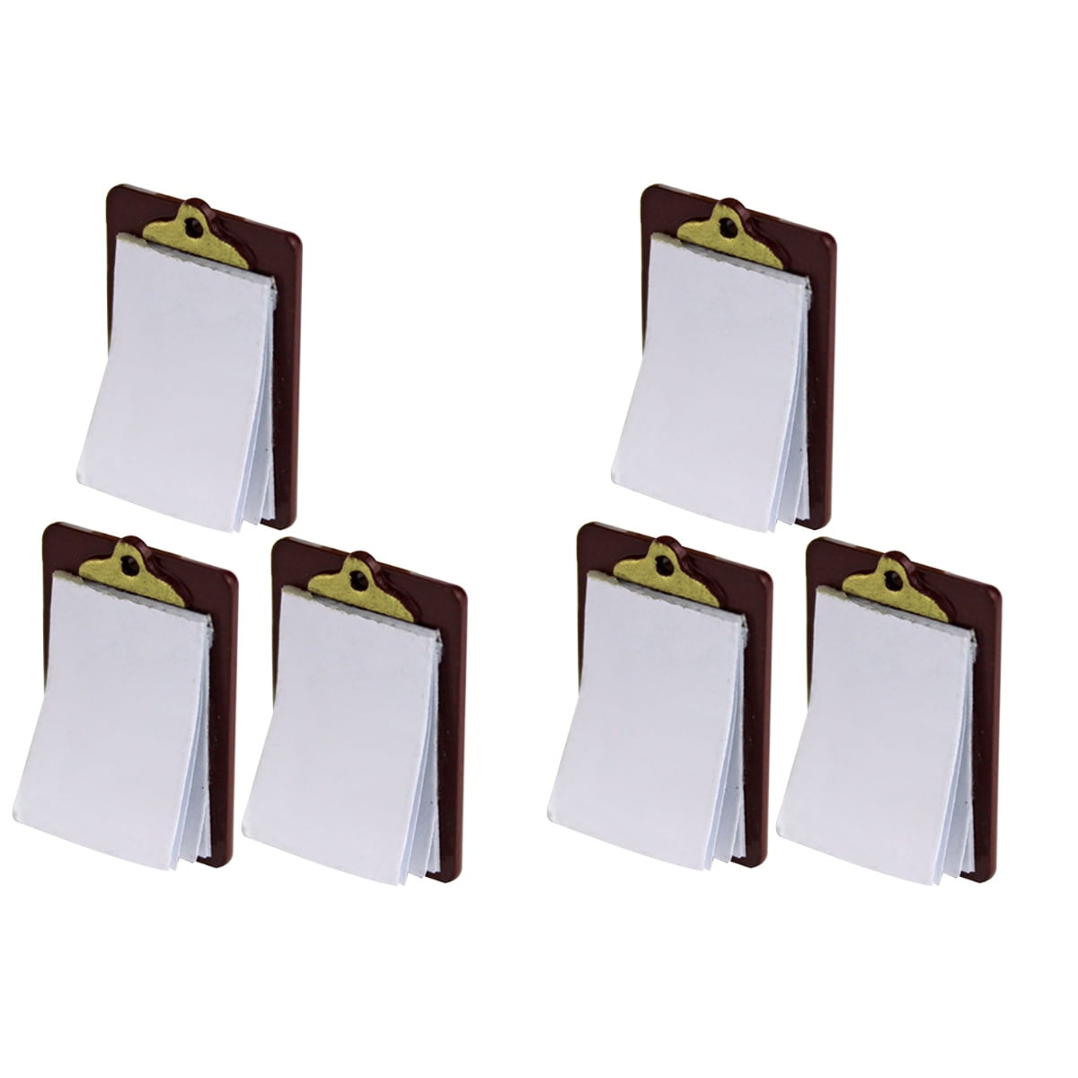 Mini Clipboard Decendance Toys Tablet Model Paper Dollhouse Cardboard ...