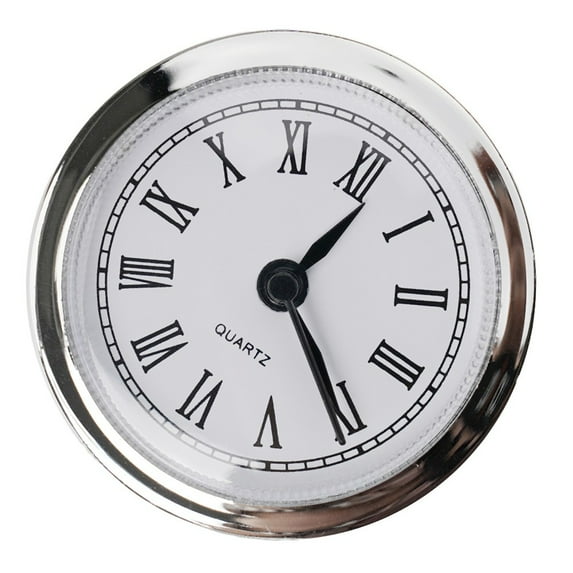 Mini Clock Insert 2.4 Inch 61Mm Round Quartz Clock Fit-Up Movement ...