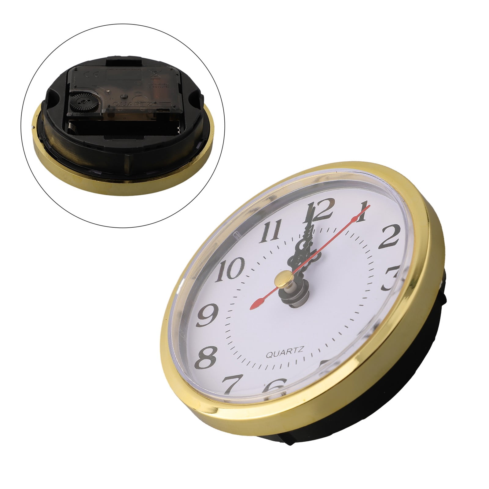 Mini Clock Insert 2.56In 3.15In 3.54In 4.13In 4.33In Diy Quartz Clock ...