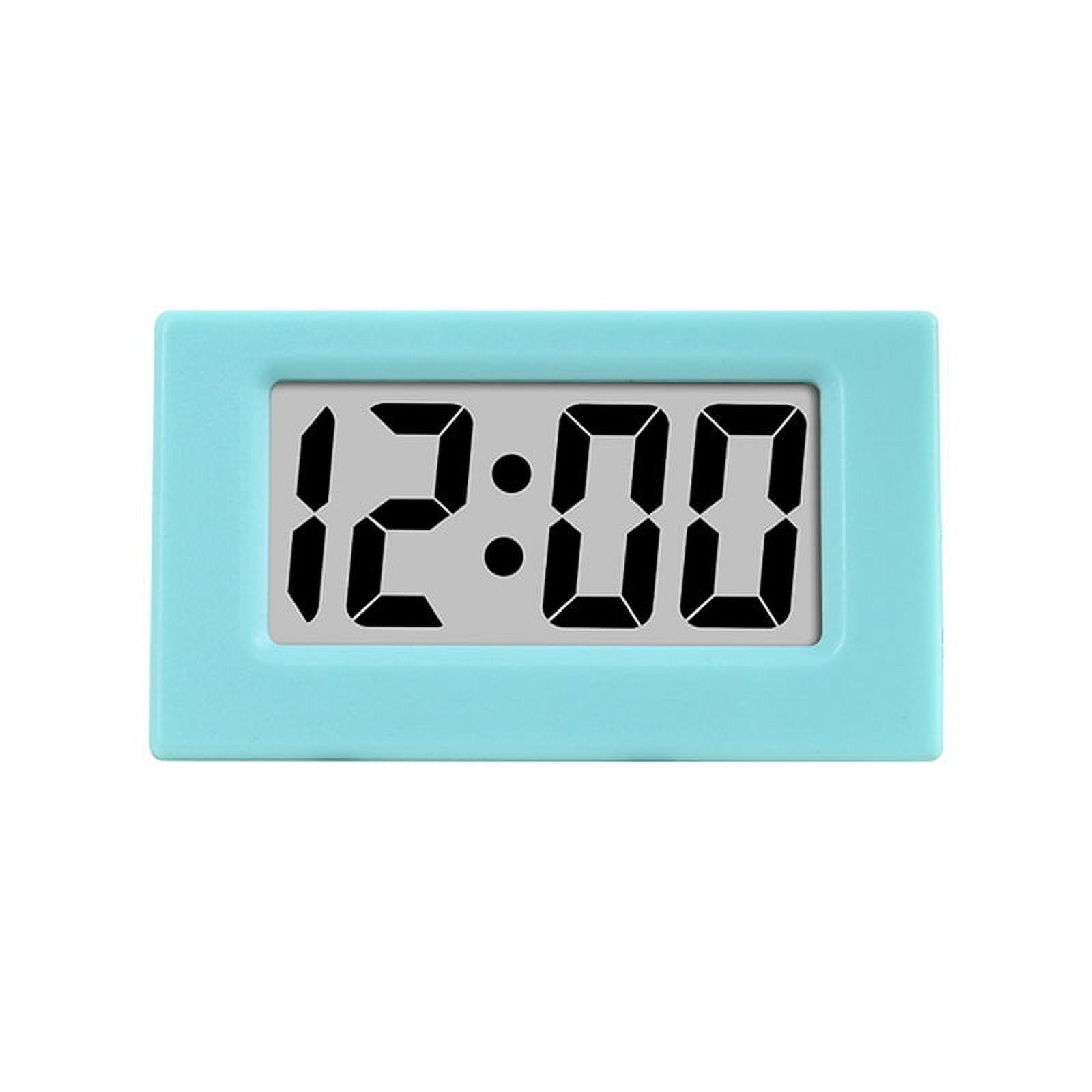 Mini Clock Triangle LED Screen Lectronic Digital Alarm Screen Desktop ...