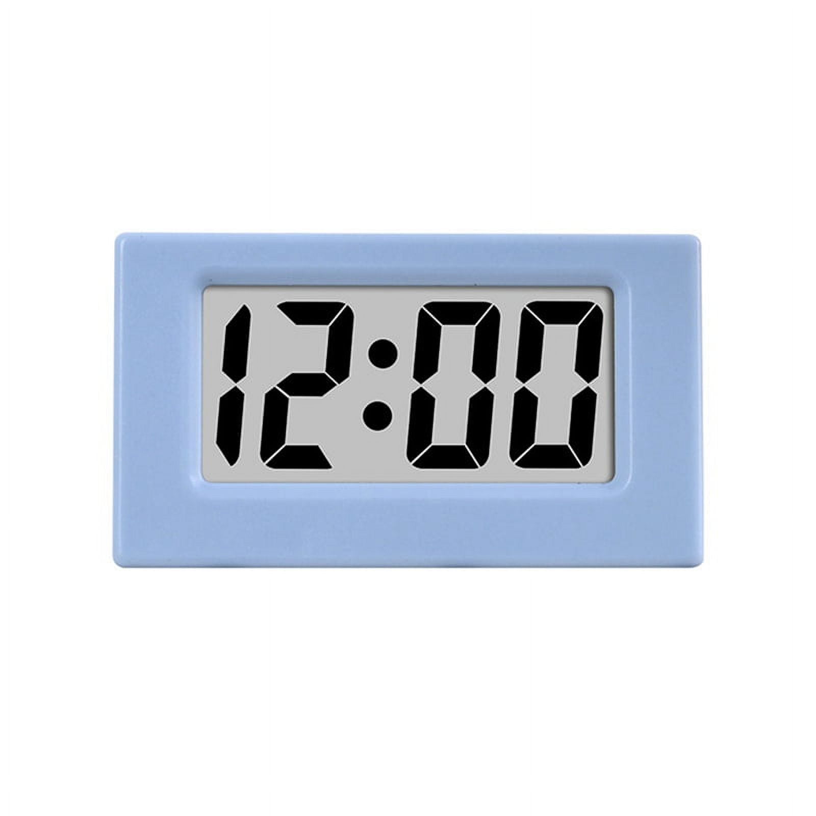 Mini Clock Triangle LED Screen Lectronic Digital Alarm Screen Desktop ...