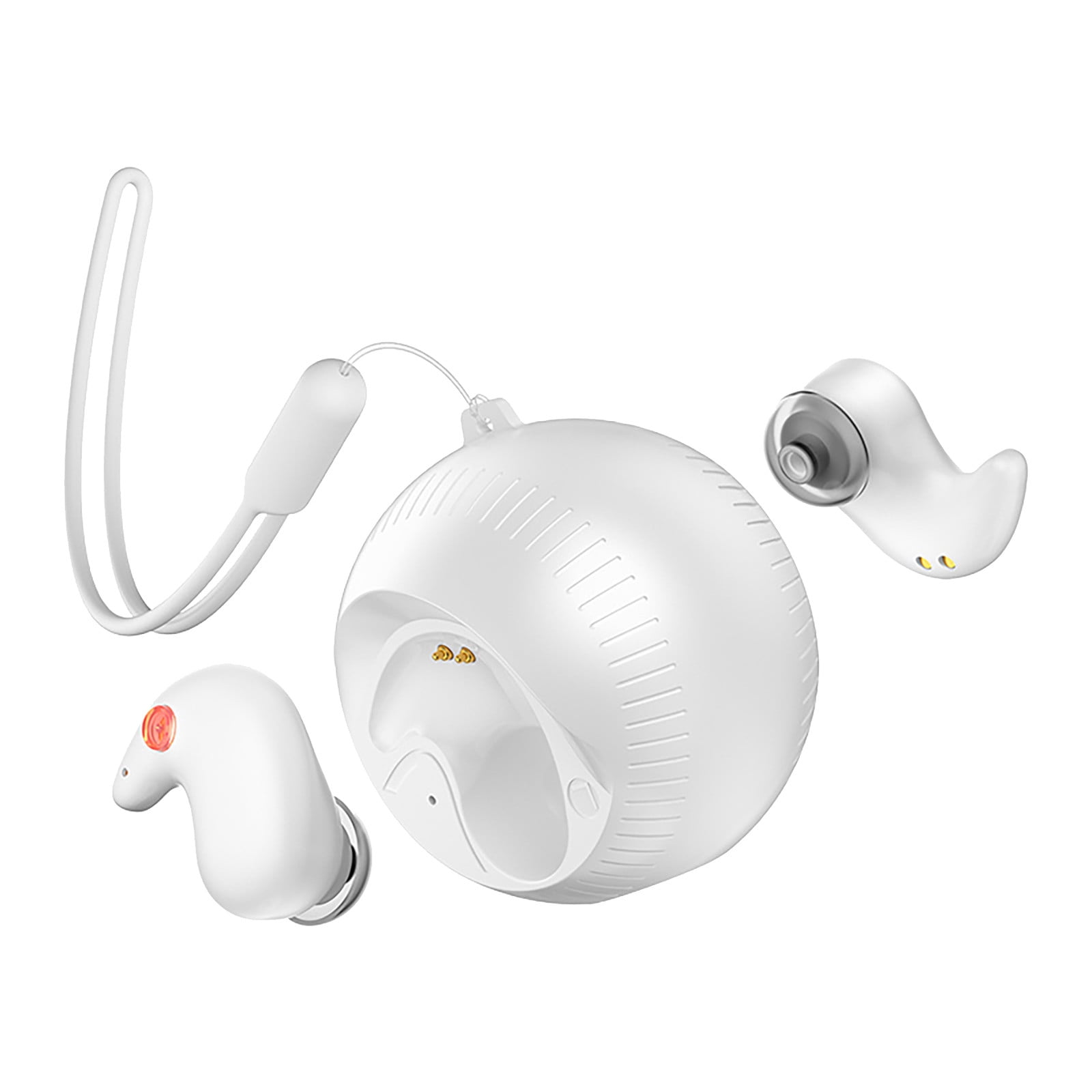 Mini Coconut Wireless Headset with Immersive Stereo Sound and Ergonomic ...