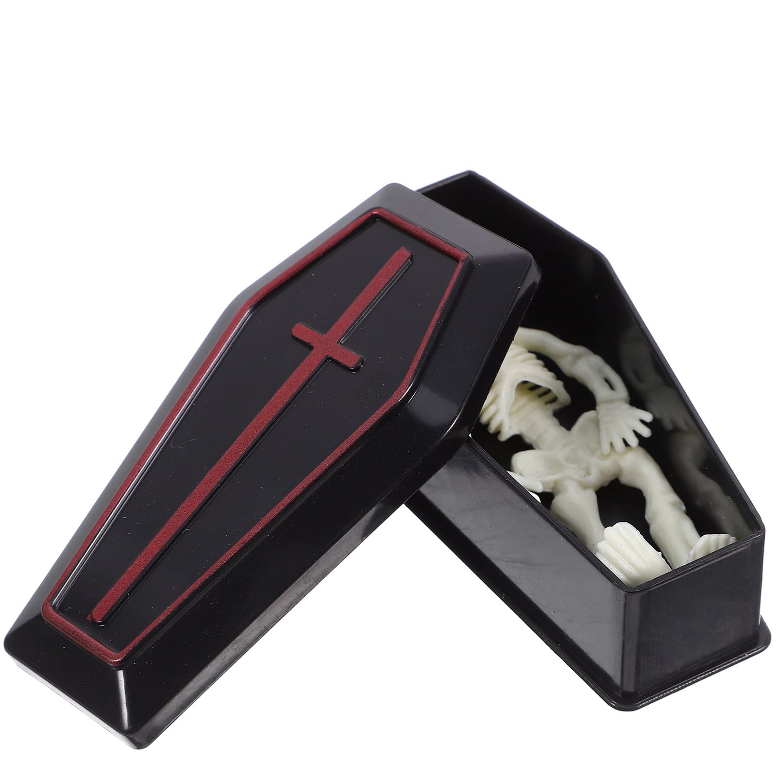 Mini Coffin Skull Little Mini Coffins Model Props Halloween Coffin ...