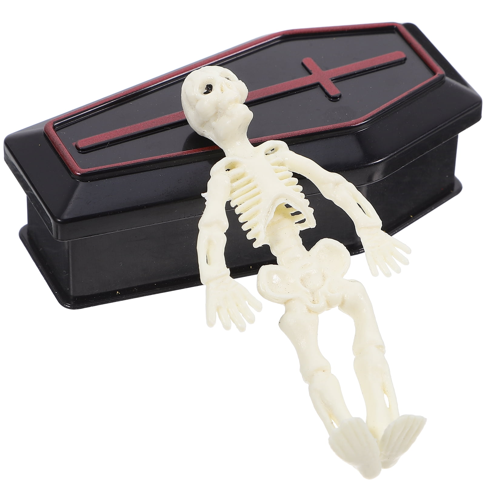 Mini Coffin Skull Miniature Coffins Halloween Coffin Decor Small Coffin ...