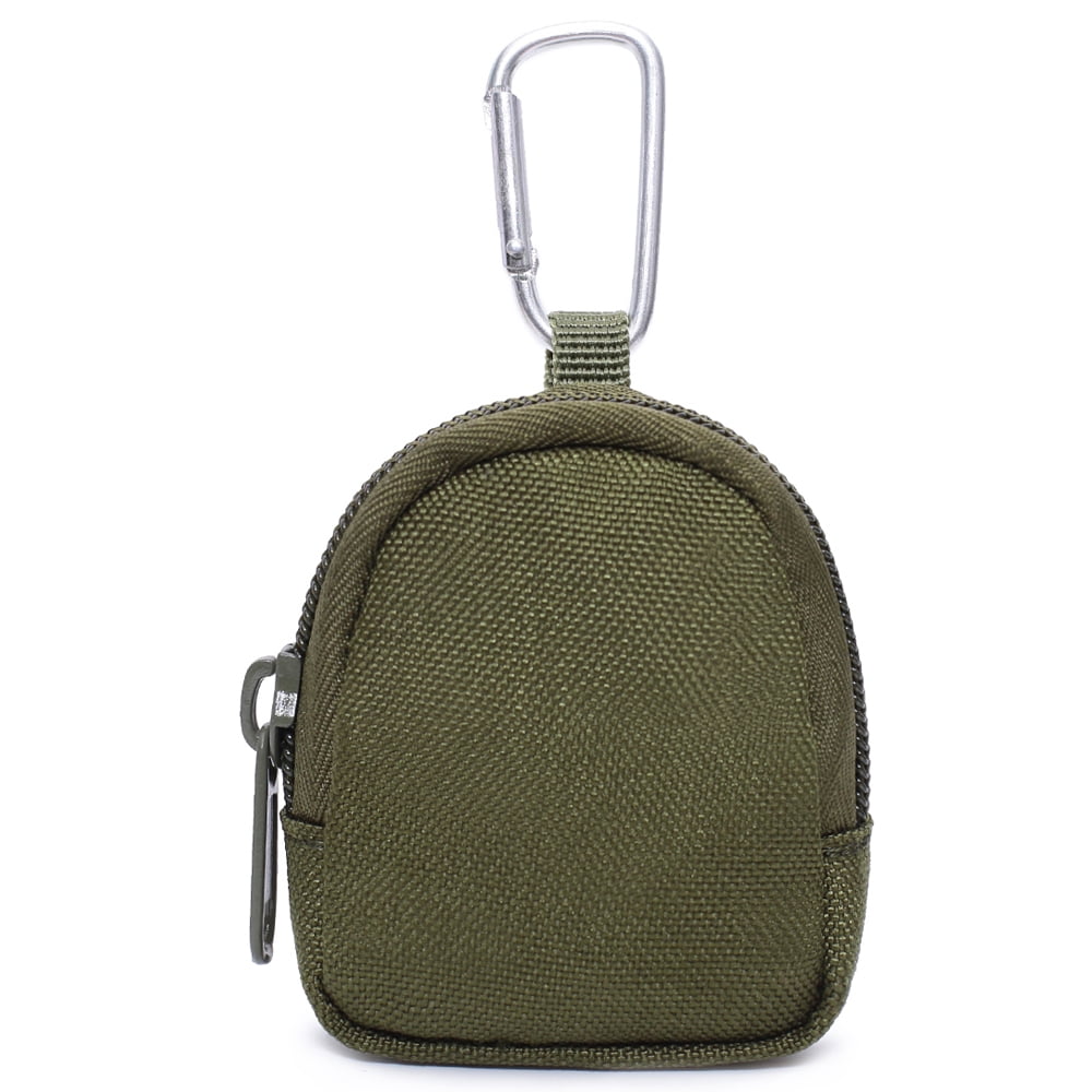 Mini Coin Purse Pocket Keychain Pouch EDC Tool Organizer Key Waist Case ...