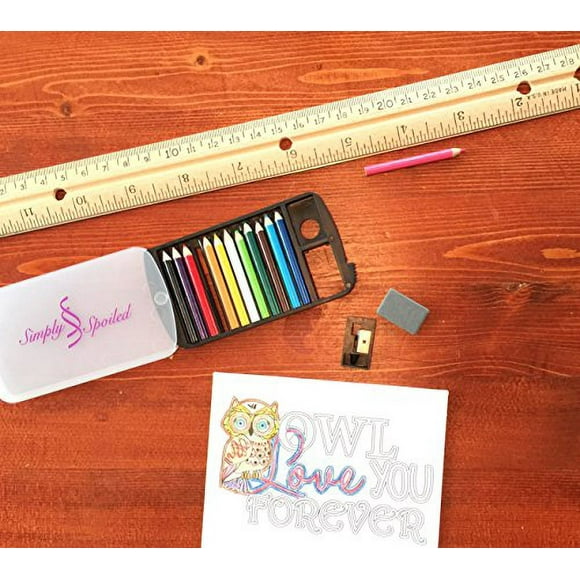 Mini Colored Pencils for Arts and Crafts Supplies with Vibrant Colors