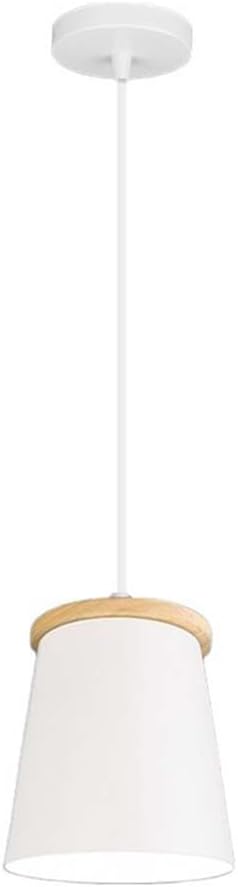 Mini Colorful Wood Metal Pendant Lighting, Small Farmhouse Iron Pendant ...