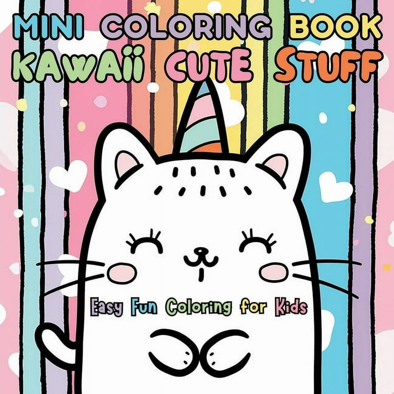 mini coloring pages cute