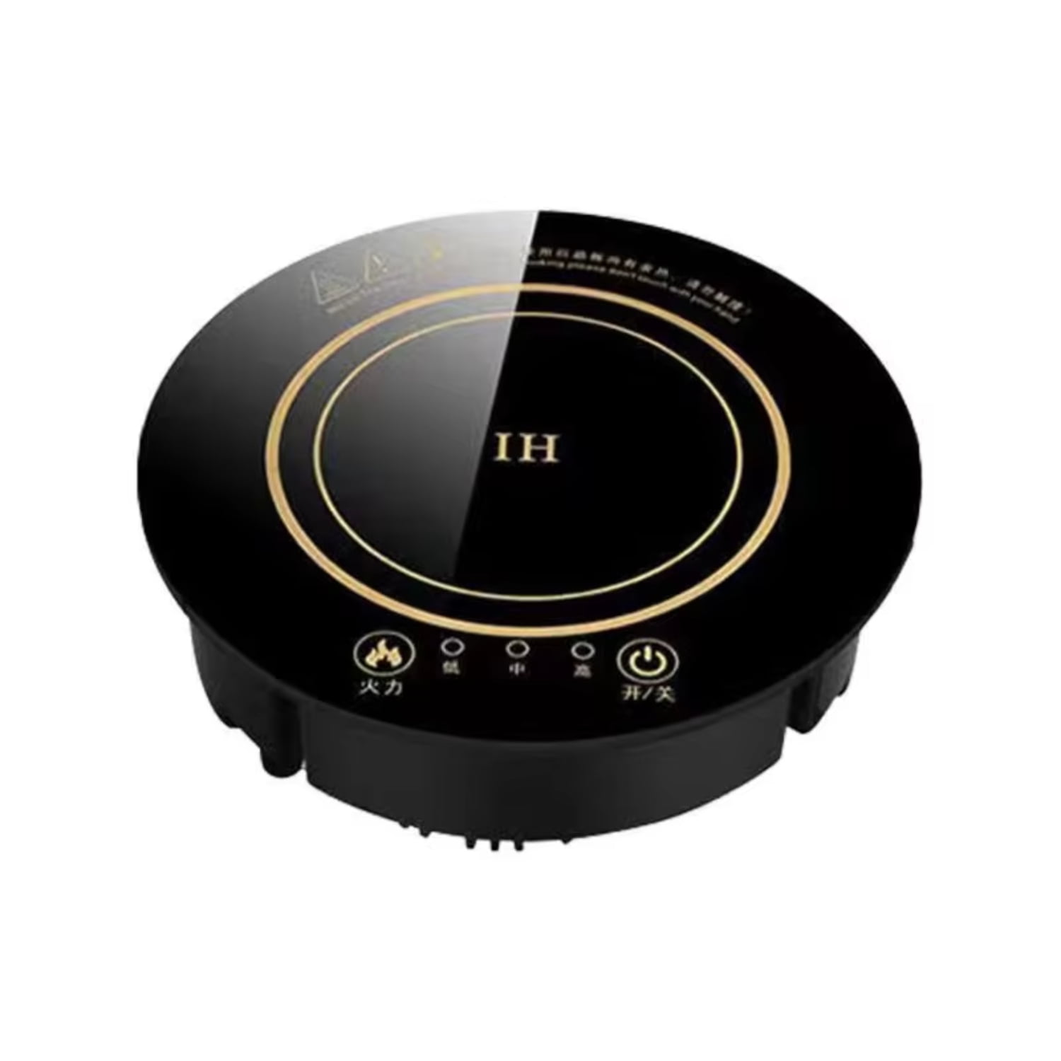 Mini Commercial Embedded Round 800W Induction Cooker - Hot Pot for One ...