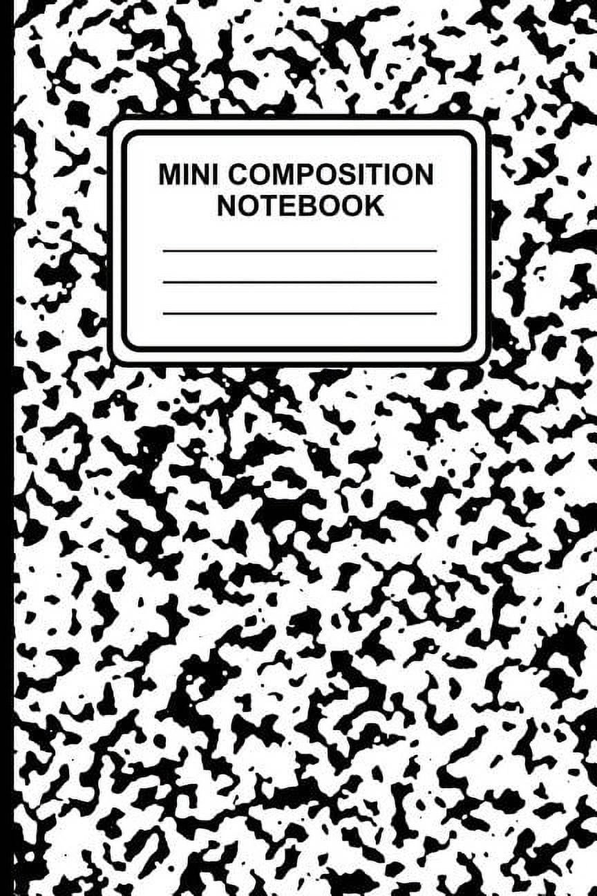 Mini Composition Notebook : 6 X 9, 100 Pages, Lined Ruled Notebook ...