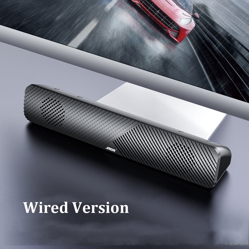 Mini Computer Speaker Bar Home Desktop Bluetooth/Wired Version 4D ...