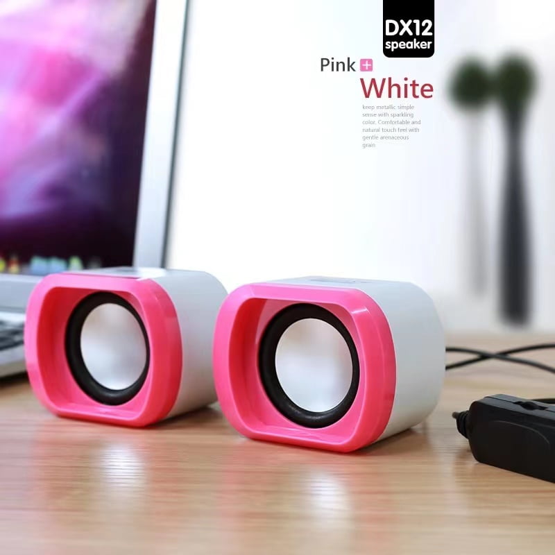 Mini Computer Speaker, USB Powered Multimedia Small Desktop Speaker ...