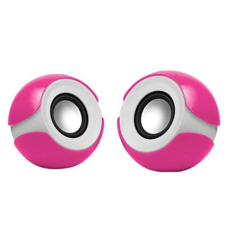 Mini Computer Speakers, USB powered wired speakers for Laptop Desktop ...