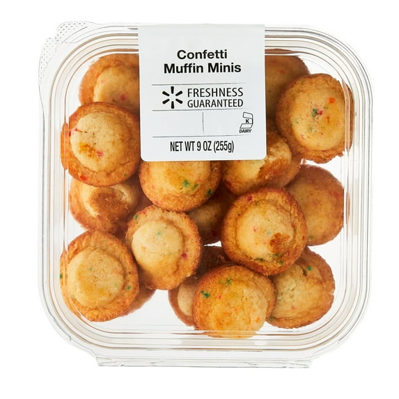 Freshness Guaranteed Confetti Muffin Minis, 9 oz - Walmart.com
