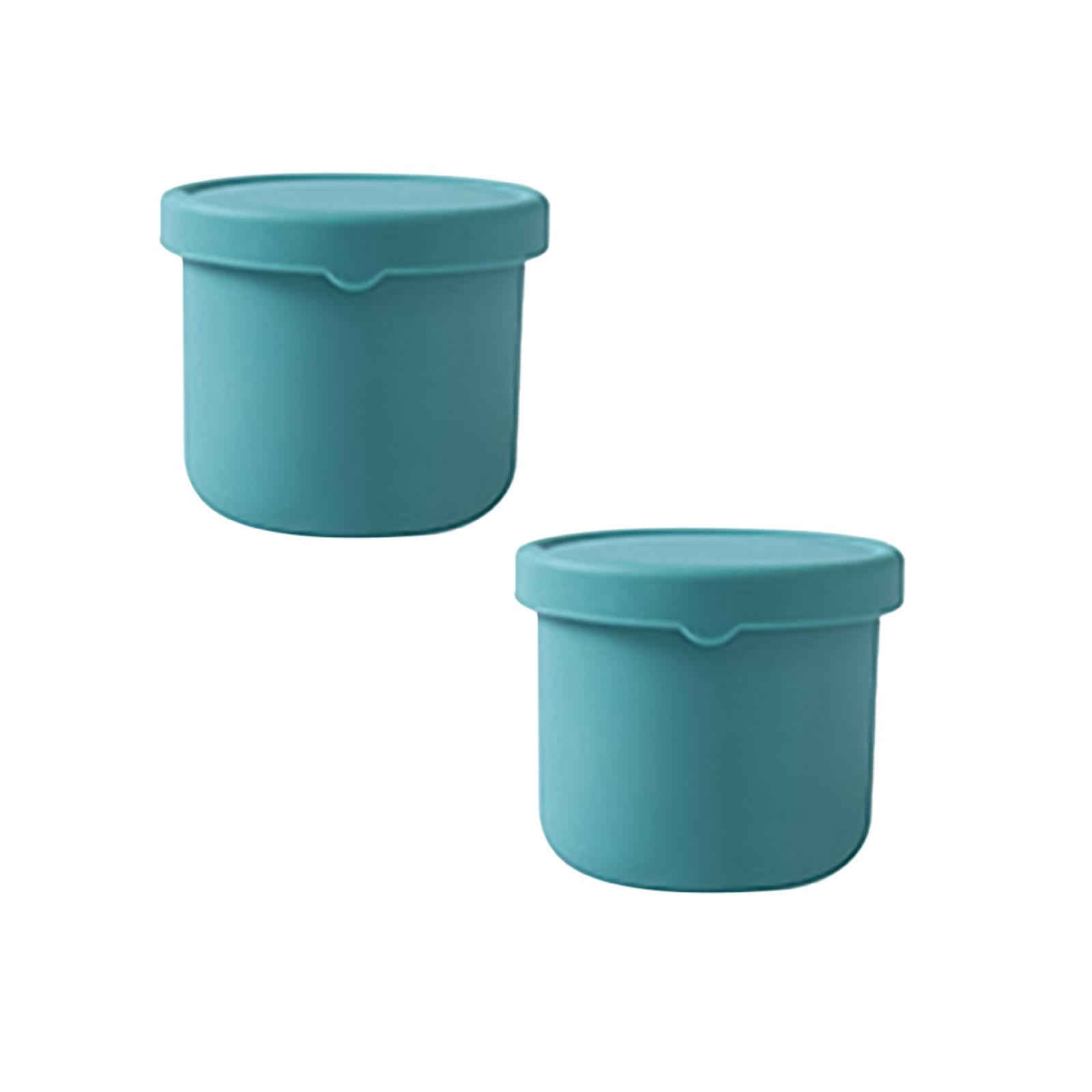 Mini Containers Leak Proof Heat Silicone Lunch Box With Lid Fruit ...