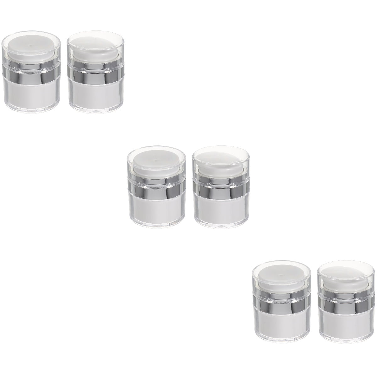 Mini Containers Travel Cosmetic Moisture Pump Dispenser Makeup Skincare ...