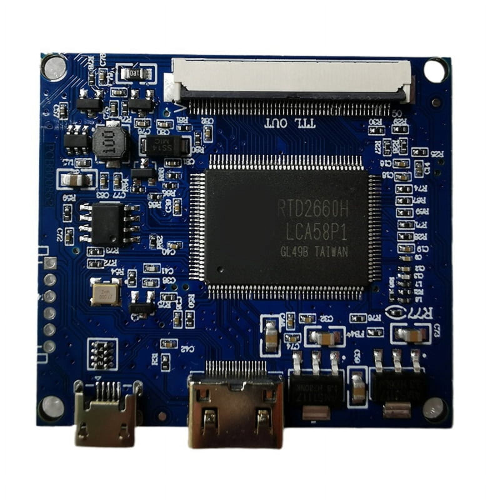 Mini Controller Board for TTL 50Pin 7300101463 800x480 Screen - Walmart.com