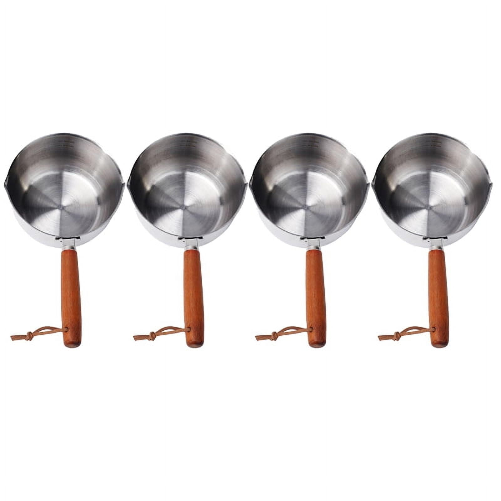 Mini Cooking Pot Chocolate Melting Pot with Pouring Spout Stainless ...
