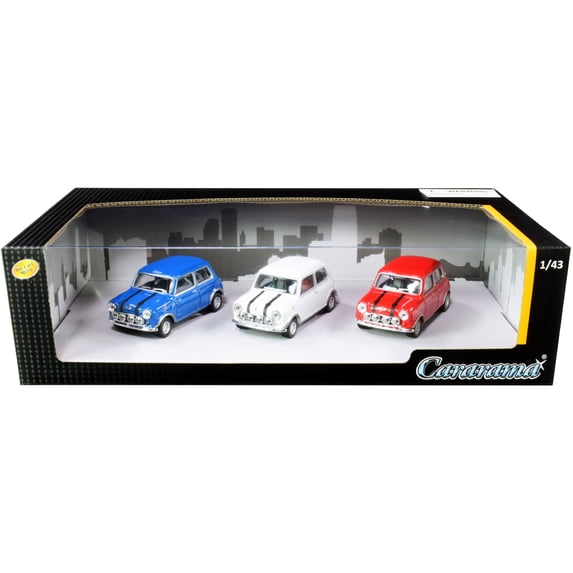 Mini Cooper 3pc Gift Set 1/43 Diecast Model Cars by Cararama - Walmart.com