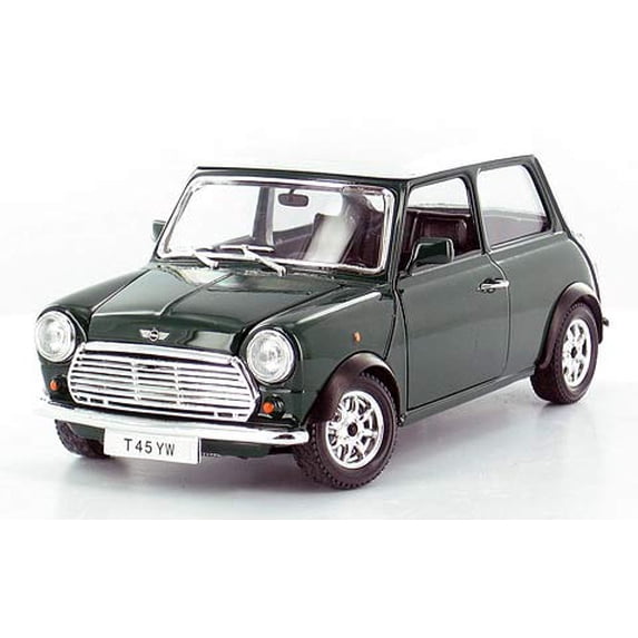 Mini Cooper Diecast Model 1:24 scale Dark Green Bburago - Walmart.com