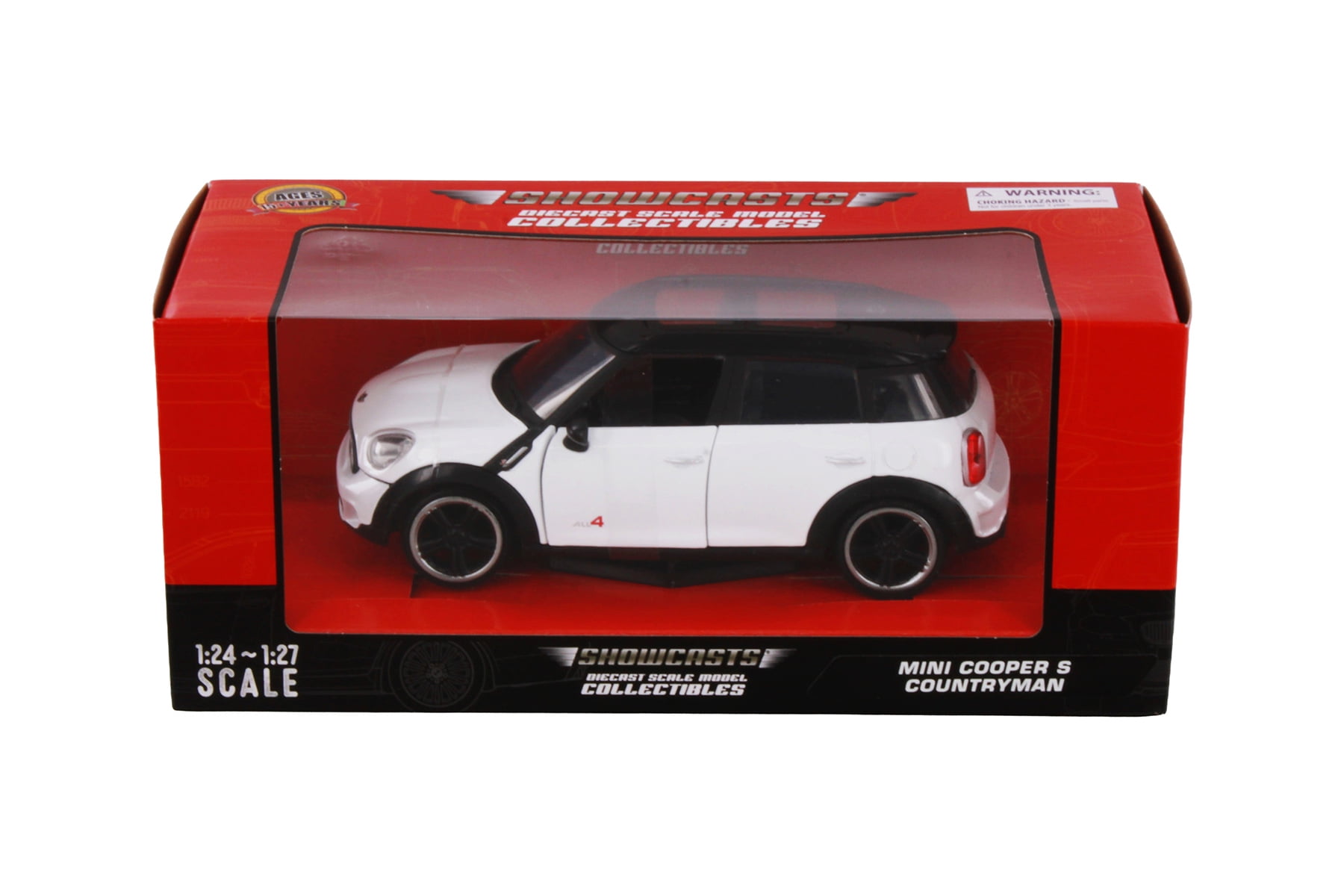 Mini Cooper S Countryman w/Sunroof, White - Showcasts 73353WT - 1/24 ...