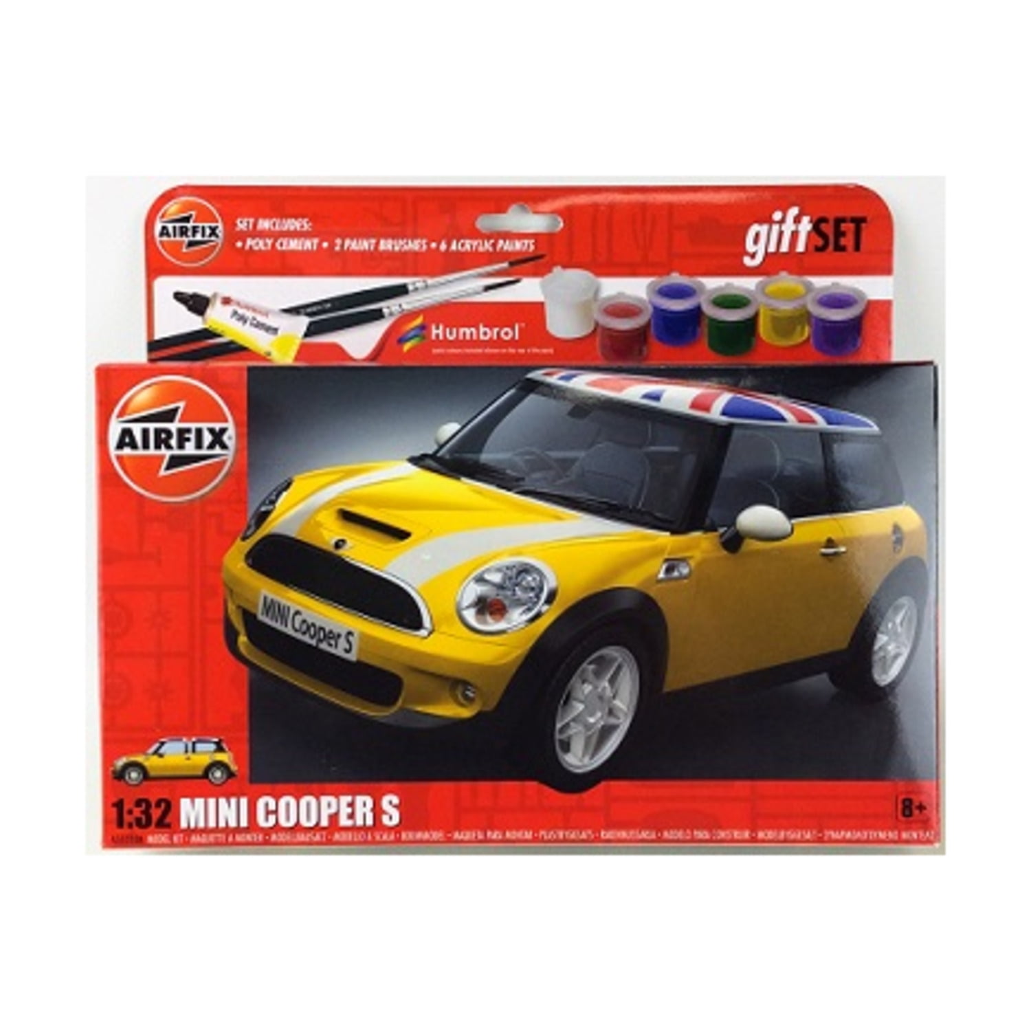 Airfix Mini Cooper S Gift Set New - Walmart.com