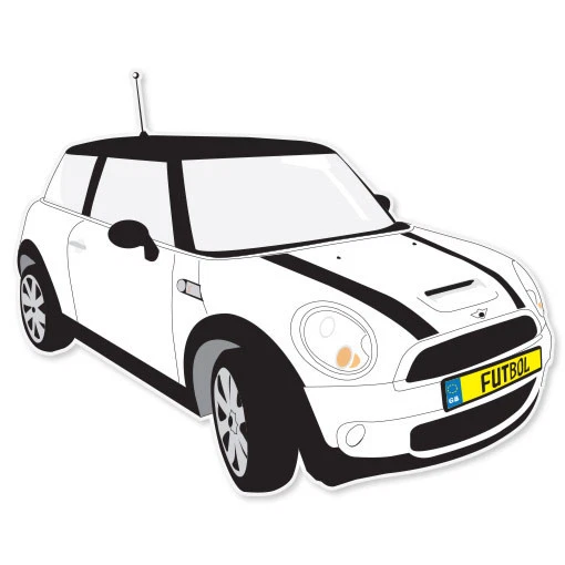Mini Cooper S Sticker Decal Phone Decal Water Bottle Stickers Car ...