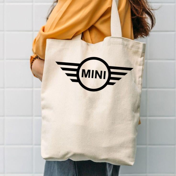 Mini Cooper Tote Bag Vintage Mini Bag Car er Mini Car Inspired Bag Mini ...