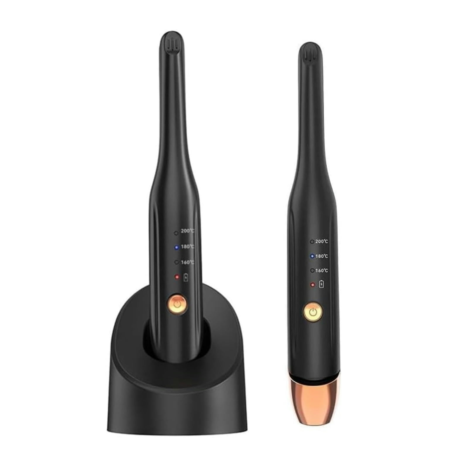 Mini Cordless Hair Straightener 9 inch Portable Pencil Hair Curler ...