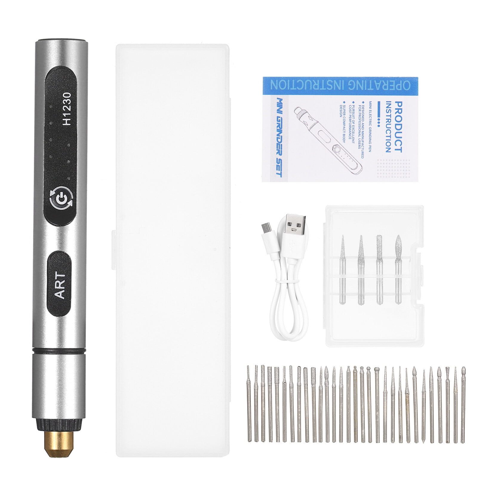 Mini Cordless Rotary Tool 3-Speed 5V Rechargeable Rotary Tool Kit with ...