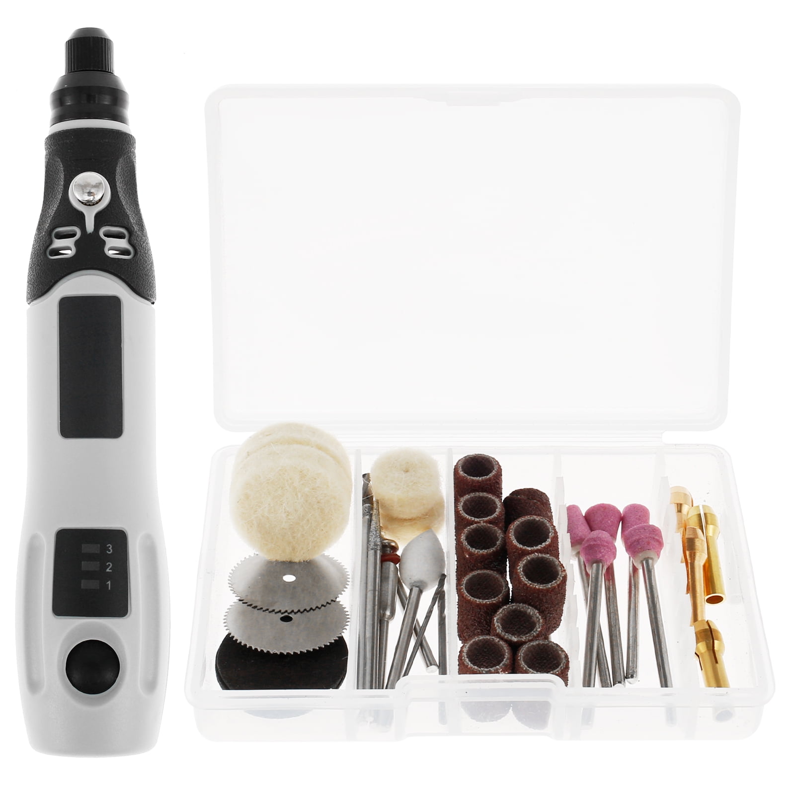 Mini Cordless Rotary Tool Kit 3 Speed Rotary Tools Set with 38 ...
